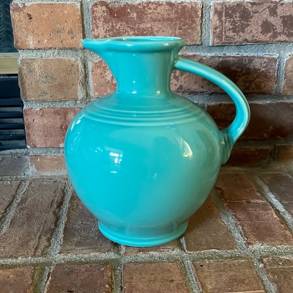 Fiesta | Dining | Vtg Fiesta Fiestaware Turquoise Carafe Pitcher | Poshmark